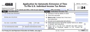 How to Complete IRS Form 4868