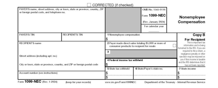 Comprender el formulario 1099-NEC