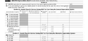 How to Complete IRS Form 4562