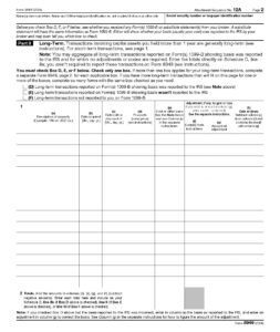 Who Should Use IRS Form 8949?