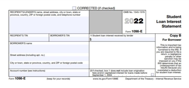 How to Get a Copy of IRS Form 1098-E