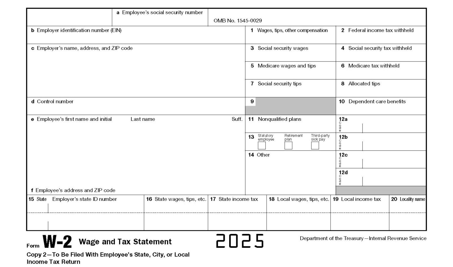 Comprender su Formulario W-2 del IRS