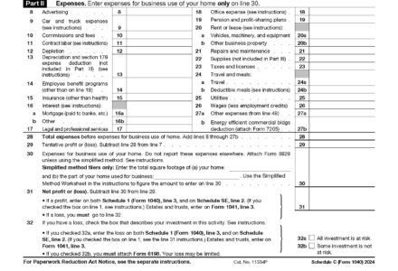 How to Complete IRS Schedule C