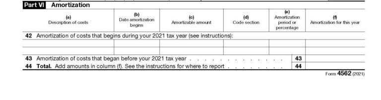 How to Complete IRS Form 4562
